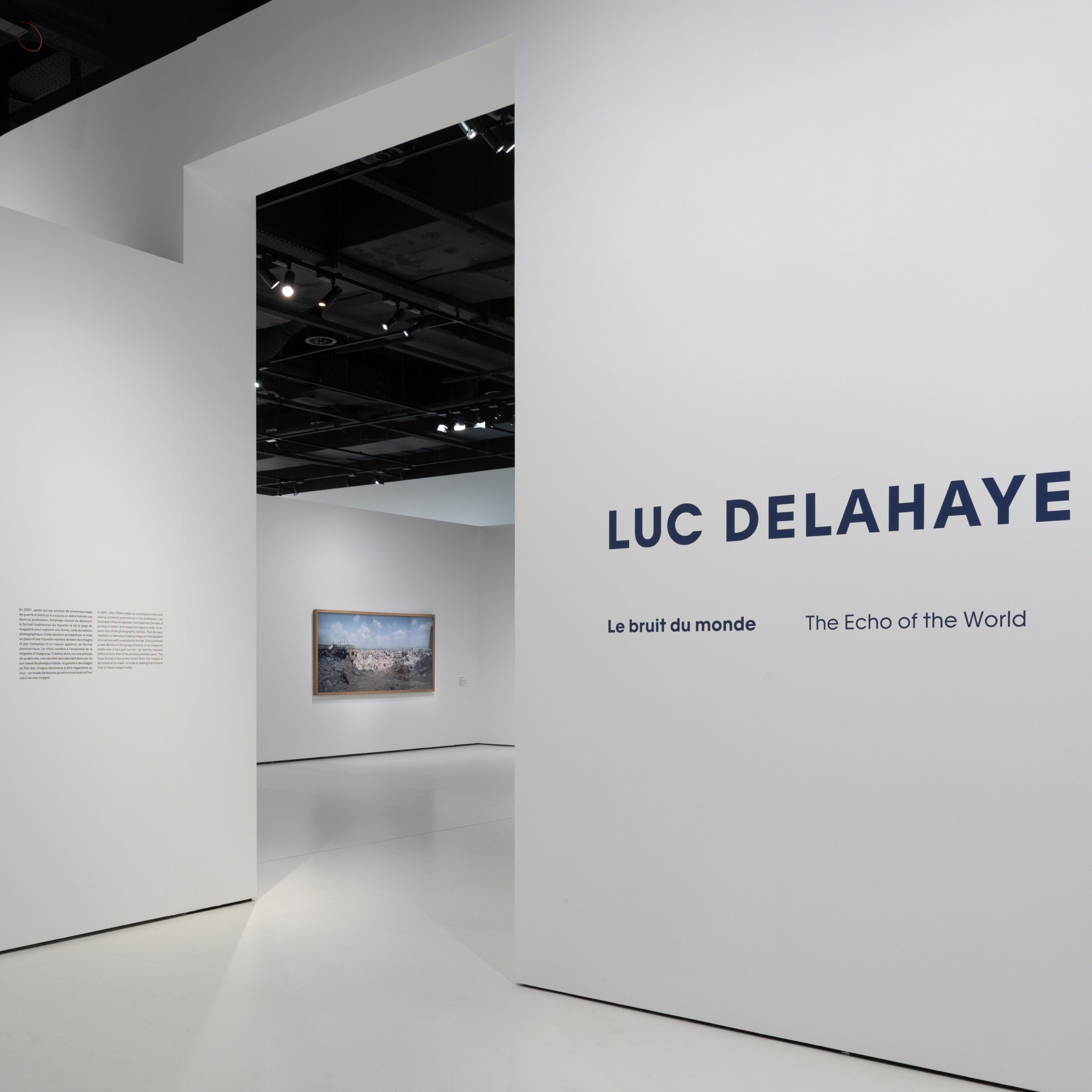 Luc Delahaye. Le bruit du monde - Photo Elysée